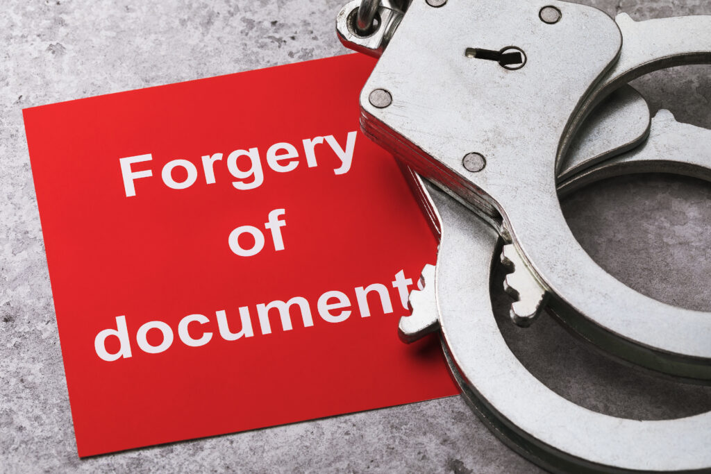 How to Get Out of Forgery Charges - Smith & Holder, PLLC